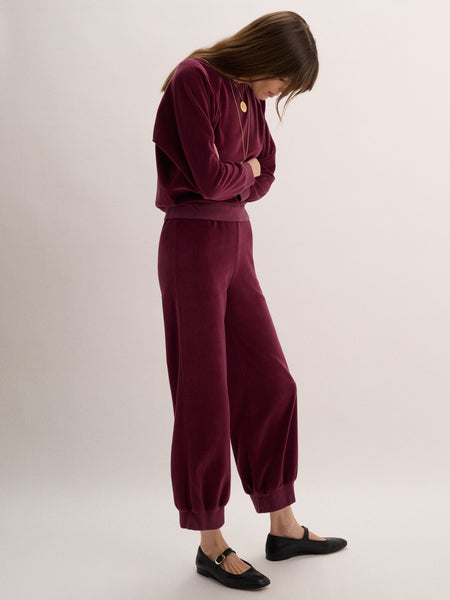 Tosk Pants in Velour – Suzie Kondi